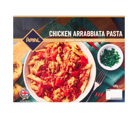 Royal Chicken Arrabbiata Pasta -400g– Royal Simply the Best